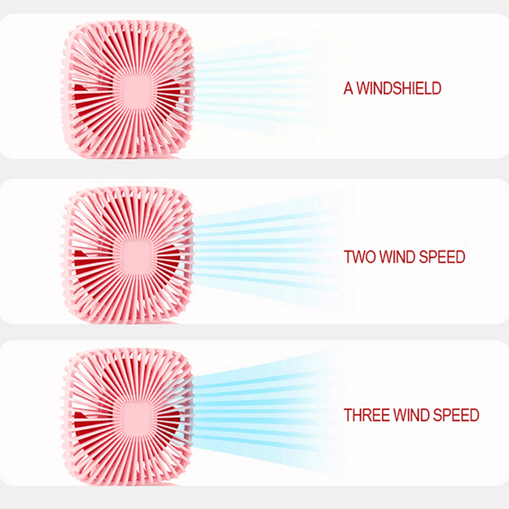 NSS Small Fan Handheld mini USB Fan Handy Fan Rechargeable Portable ...