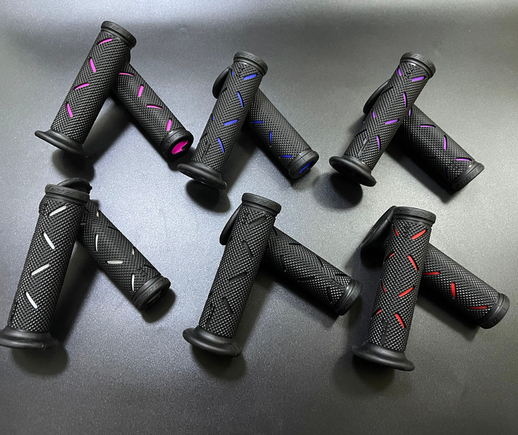 Motorcycle Handle Grip Rubber Universal | Shopee Philippines