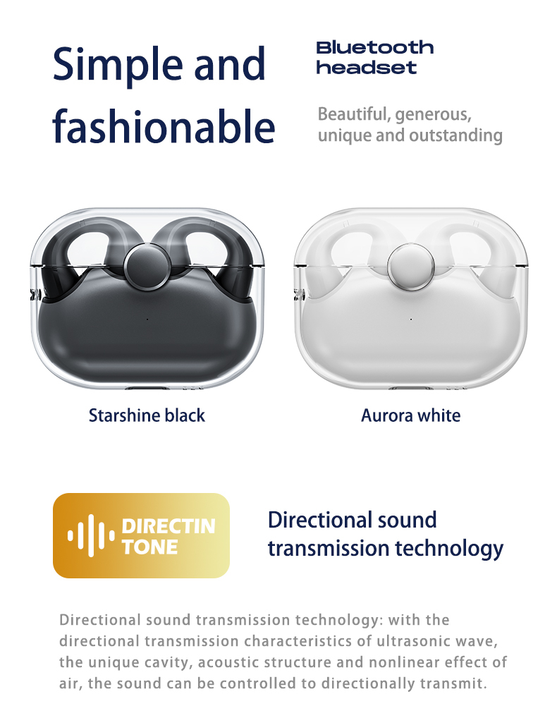 Rock Space Sound Earcuffs TWS Earbuds Wireless Bluetooth Earphones ...