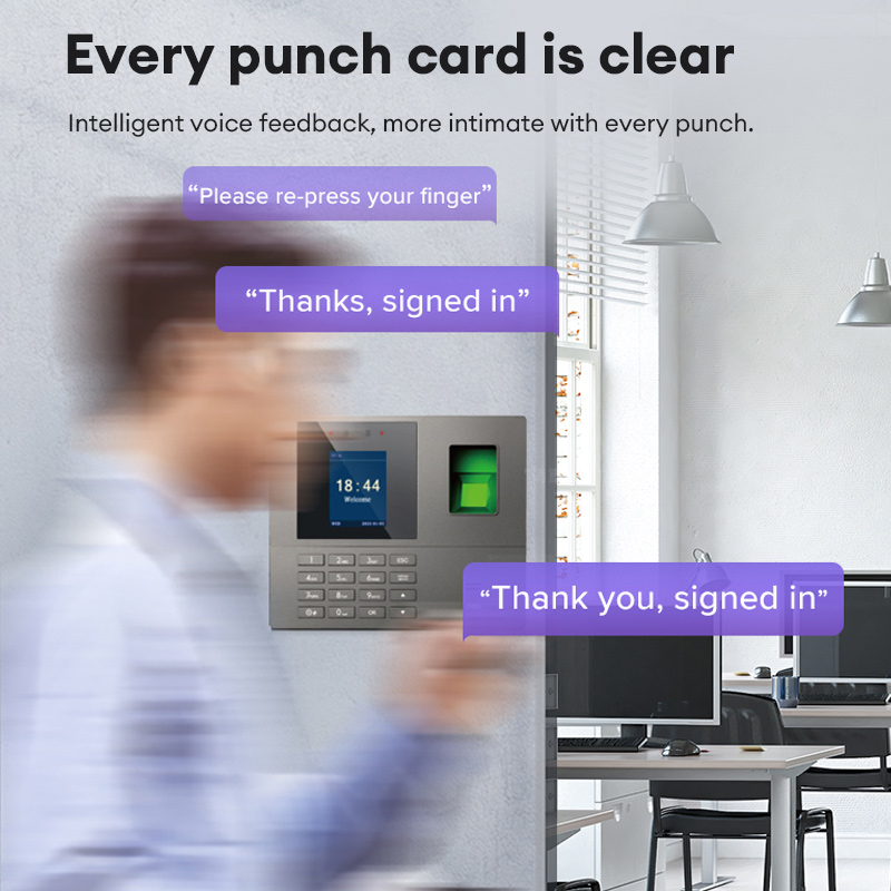 Deli Face And Fingerprint Attendance Machine Mixed Recognition ...