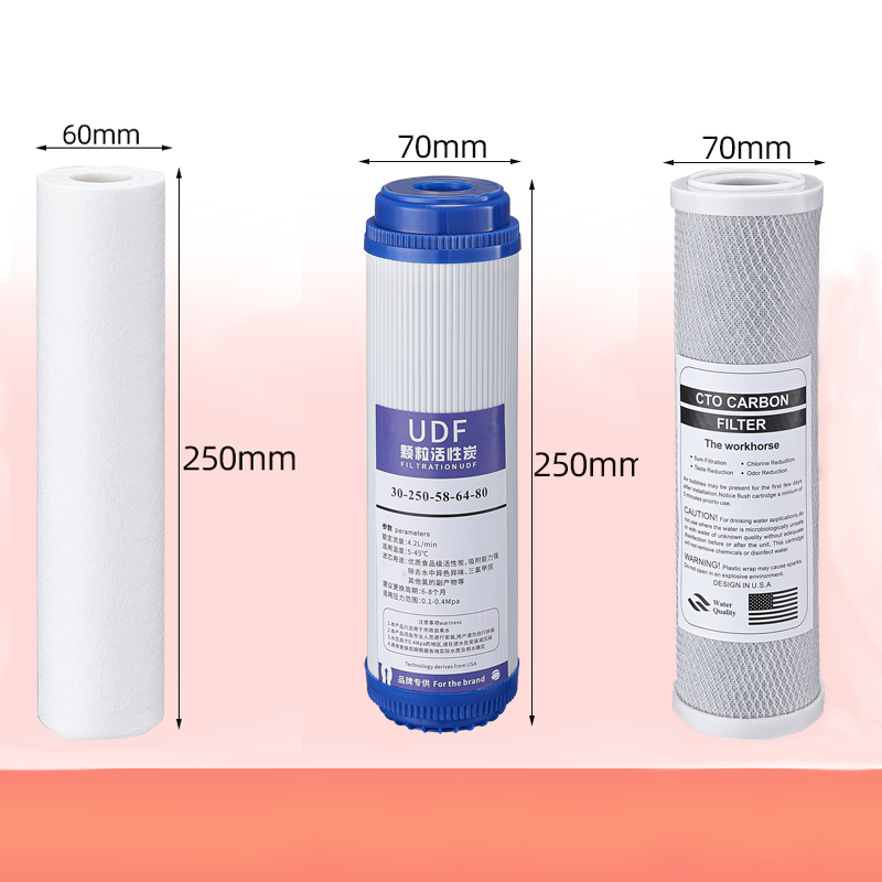 Water Filter Water Purifier Filter Element Three Layers | Shopee ...
