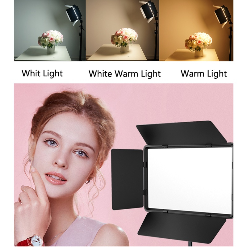 11 inch Covered LED Fill Light 3200-5600kTripod Parts Photography Stand ...