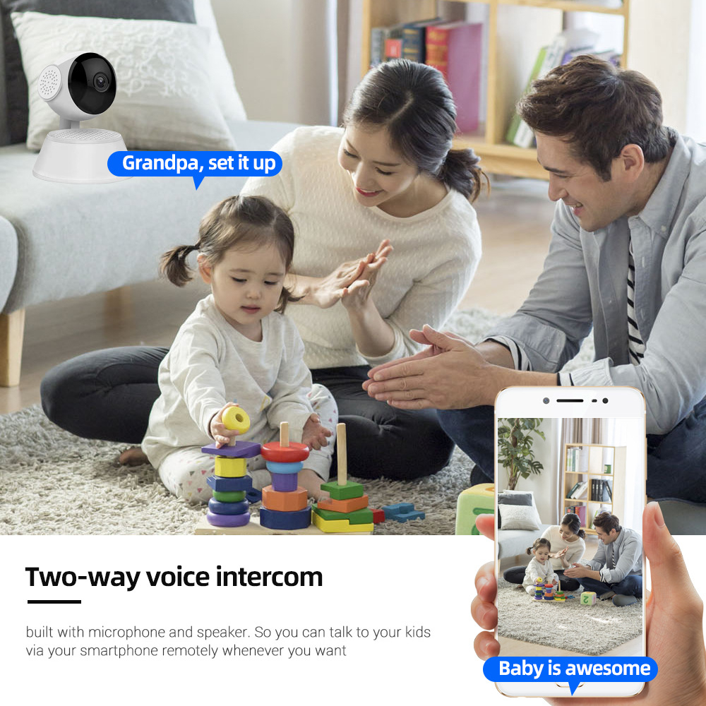 Ulike Night Vision Cctv Camera Wifi Connect To Cellphone Hd Wifi V380 ...