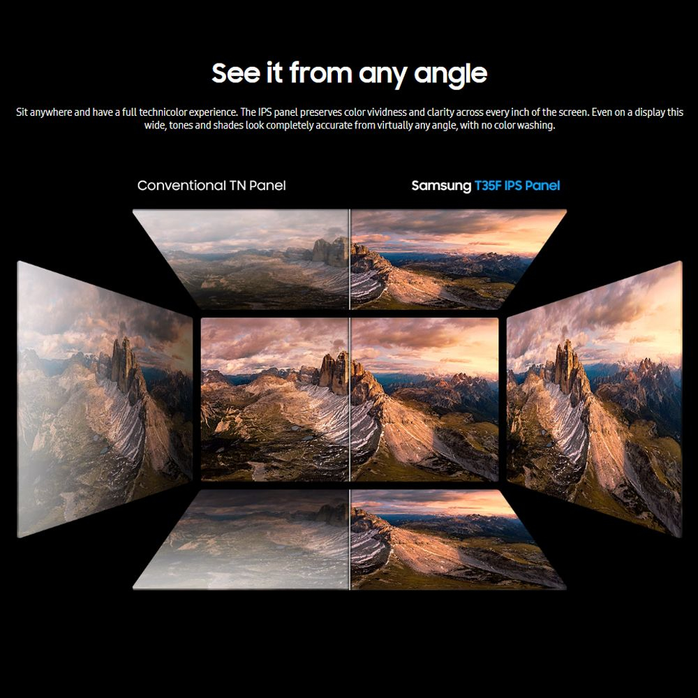 EasyPC| Samsung LF27T350FHEXXP 27 inch IPS Monitor| Flat Screen| 75hz ...