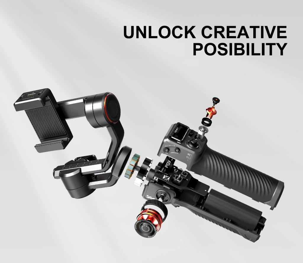 Hohem iSteady M6 / M6 Kit 3-Axis Smartphone Gimbal Stabilizer w/ 400g ...