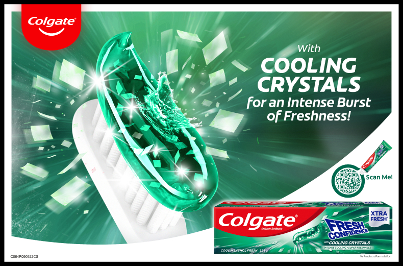 Colgate Fresh Confidence Anticavity Toothpaste with Cooling Crystals ...