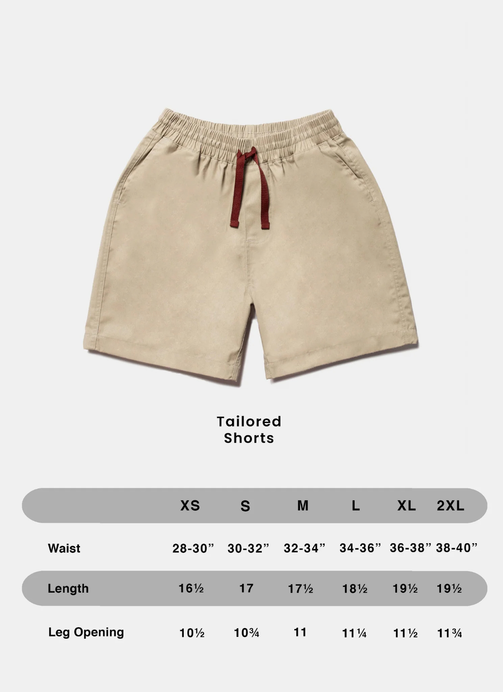 Straightforward Tailored Shorts Classic Neutrals | Shopee Philippines