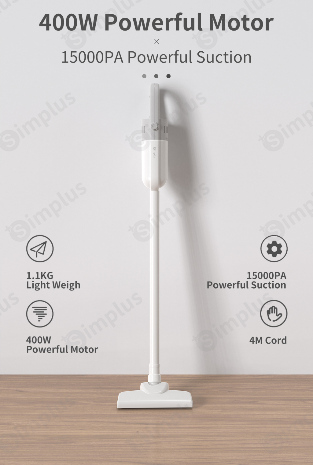 Simplus Handheld Vacuum Cleaner | Shopee Philippines