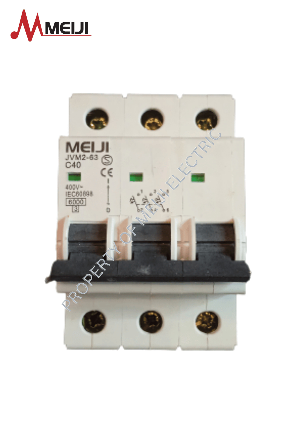 Meiji Miniature Circuit Breaker 3 Pole 40Ampere | Shopee Philippines