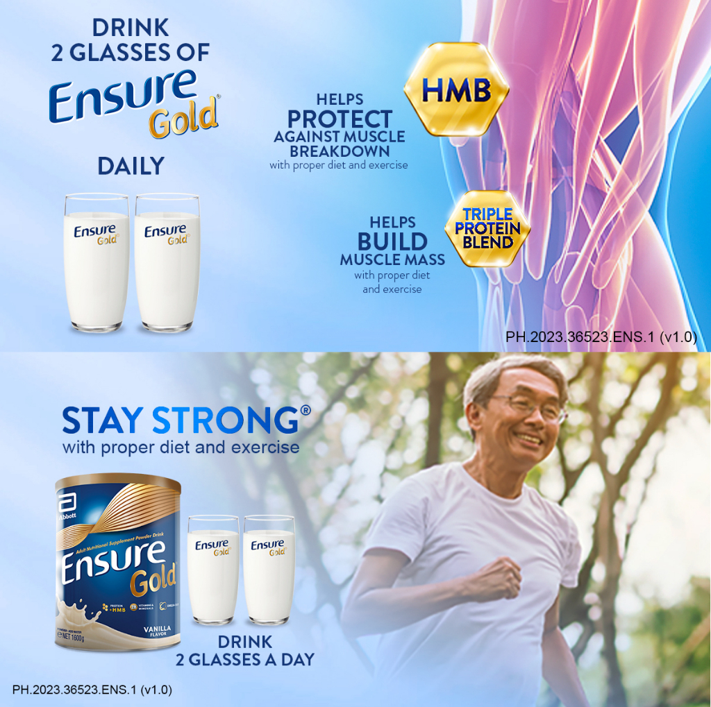 Keep on Having Fun with Ensure Gold HMB Plant Based Almond 850g For ...