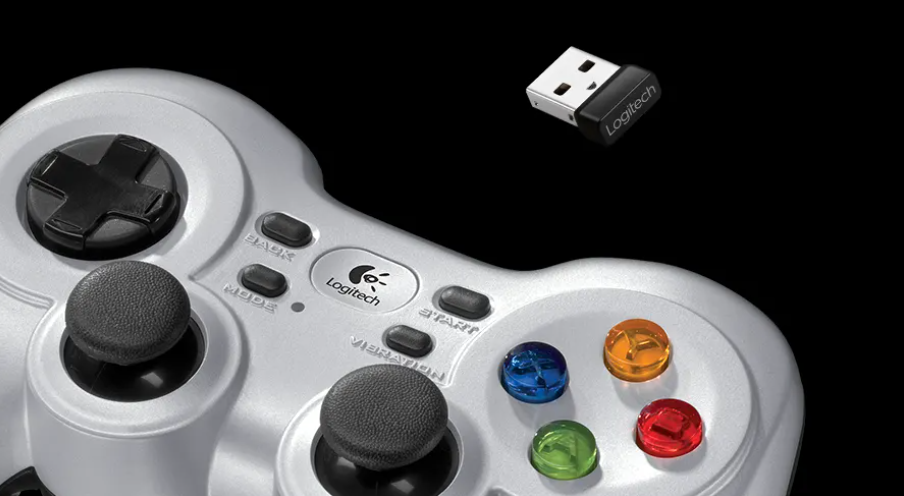 Logitech F710 2.4GHz Wireless Gamepad Controller w/Nano Receiver for ...
