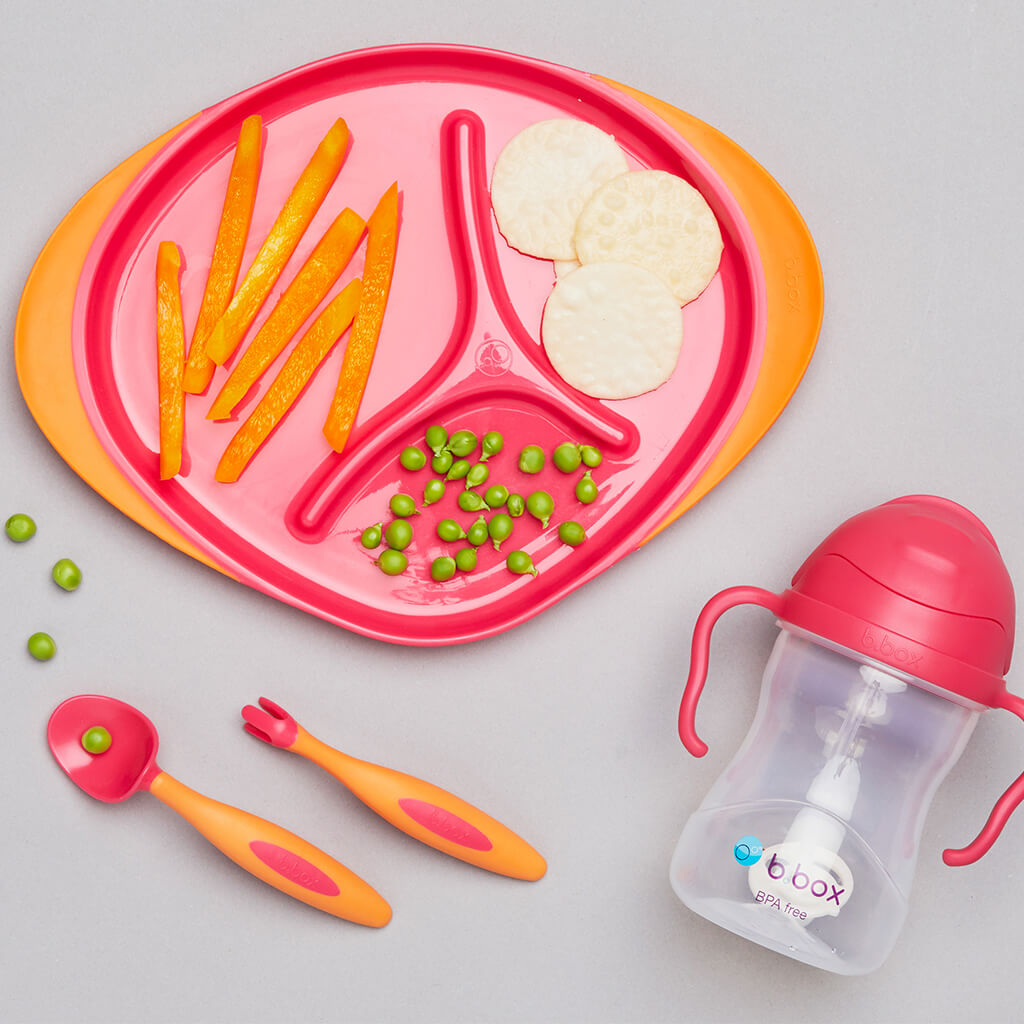 bbox Feeding Gift Set ( Includes Sippy Straw Cup, Toddler Cutlery Fork ...