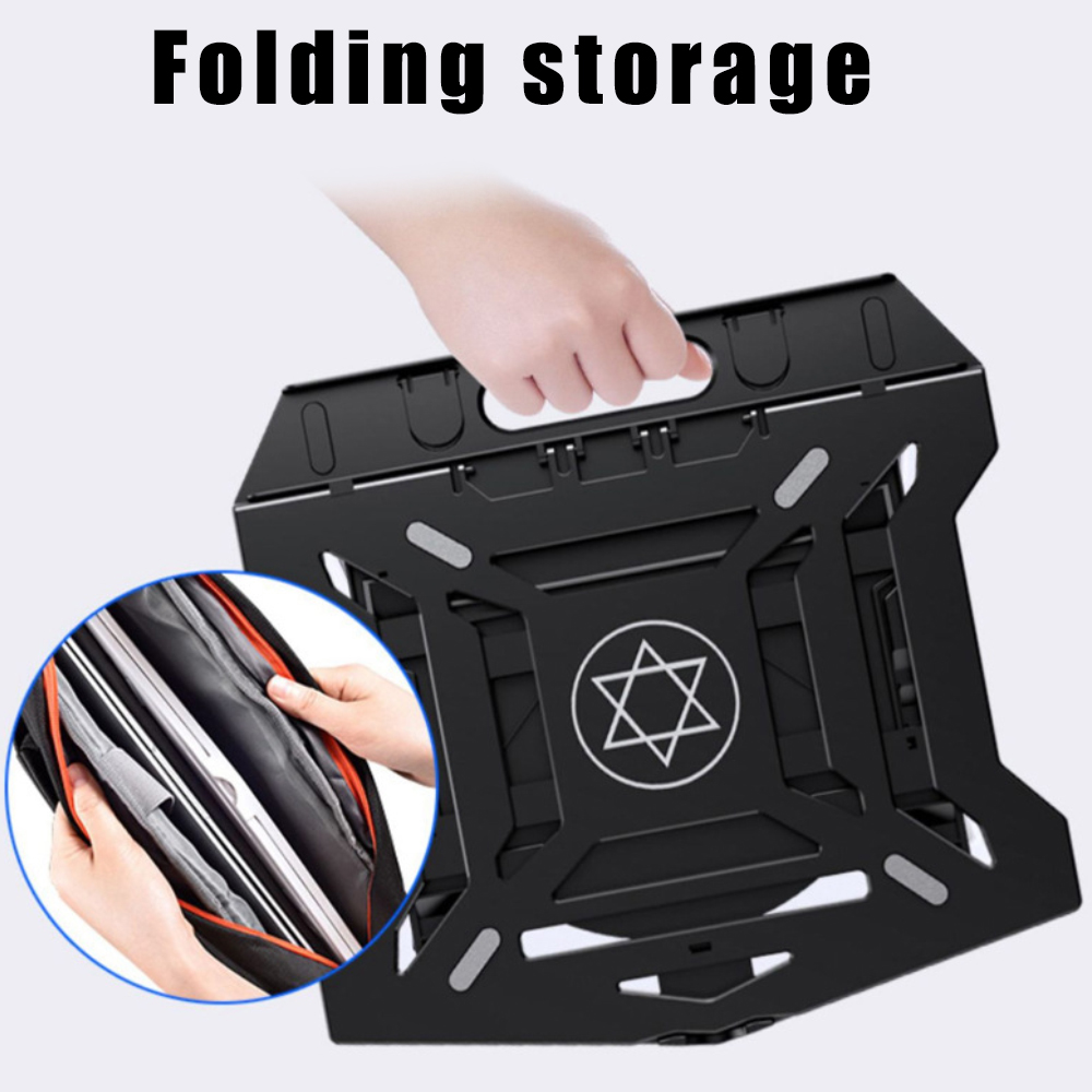 Laptop Stand with Phone Holder Portable 2 IN 1 360° adjustable Laptop ...