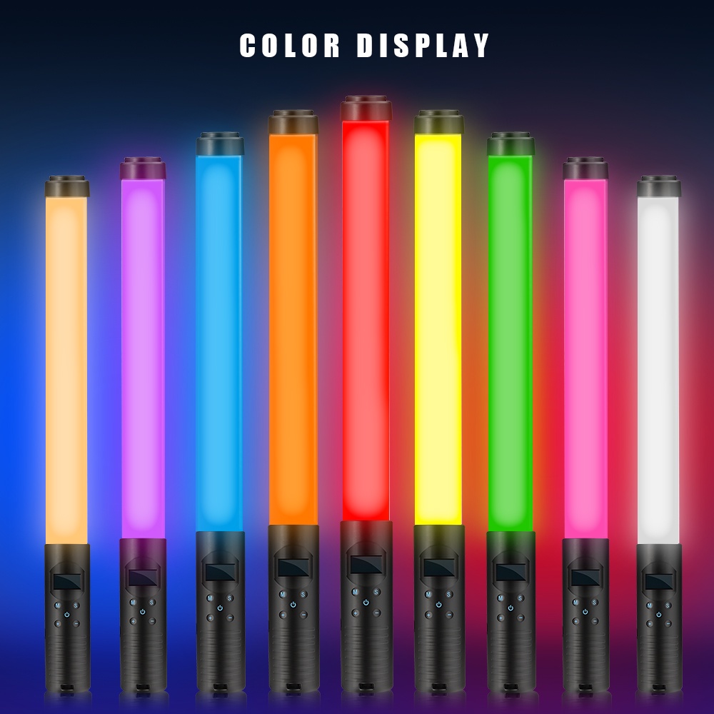 50cm RGB Handheld Handheld LED Light Tube Ambient Light Fill light ...