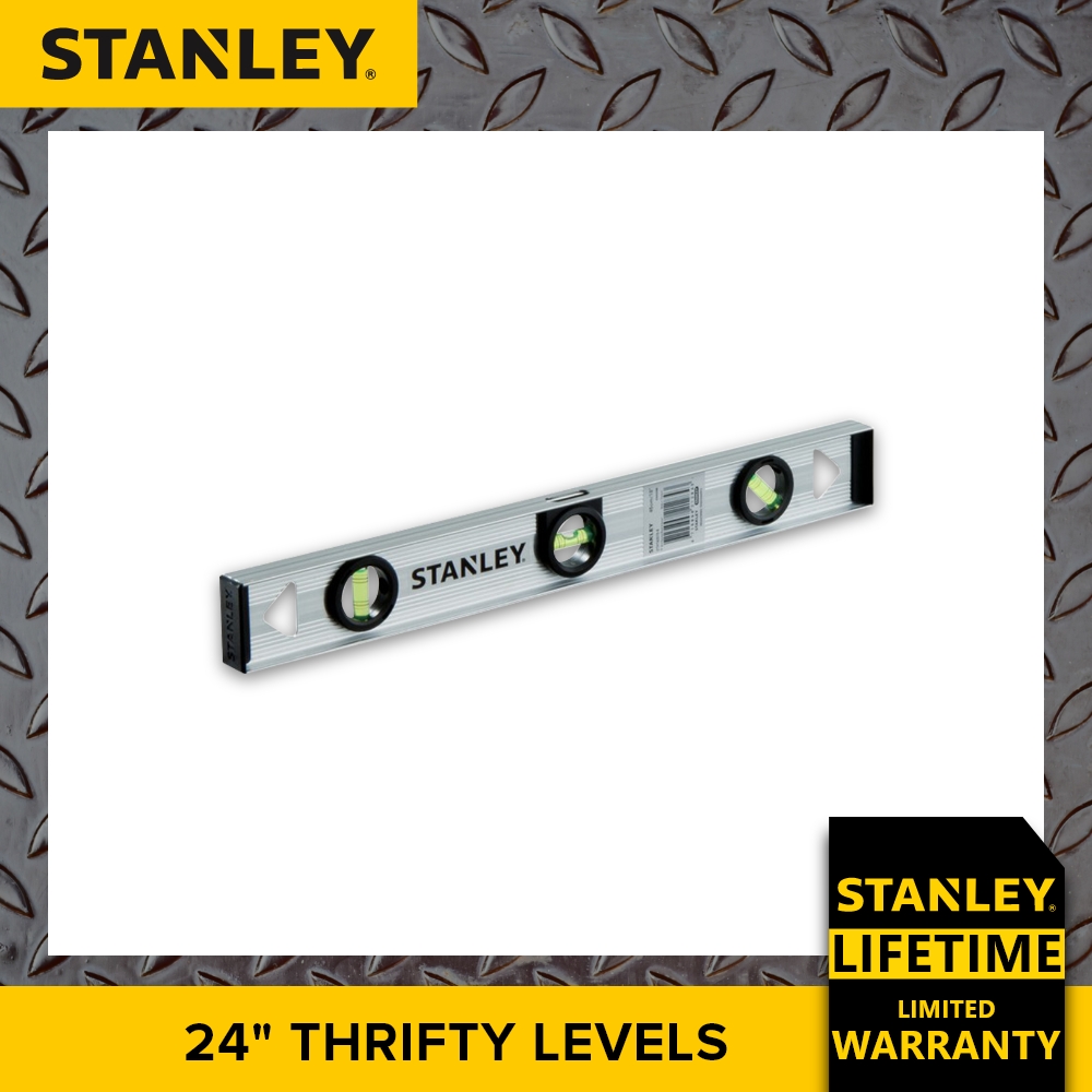 Stanley Level I-Beam Top Read 3 Vials 24 Inches | Shopee Philippines