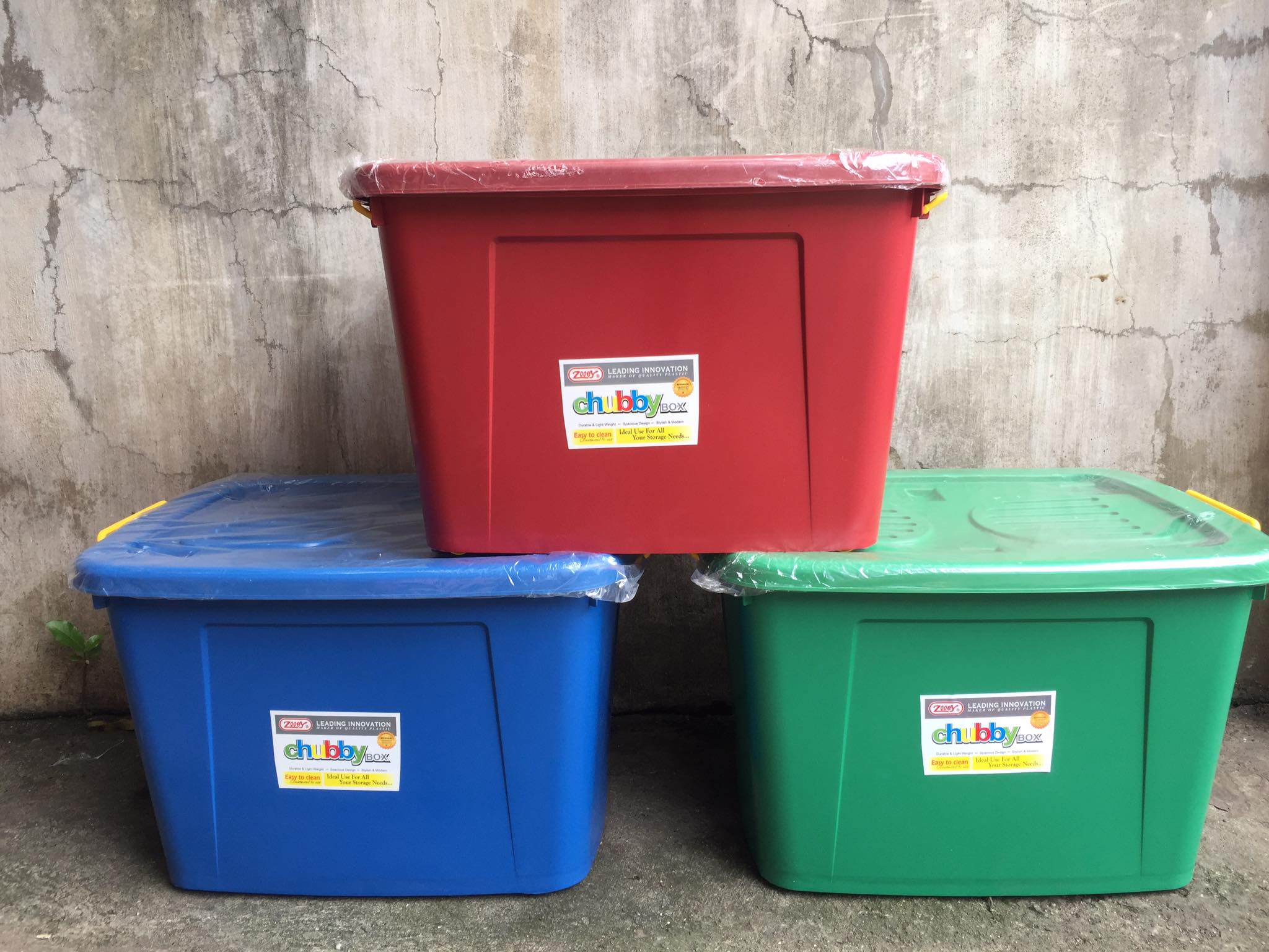 ZOOEY 163 Liters CHUBBY BOX #1700-C / Storage Box | Shopee Philippines