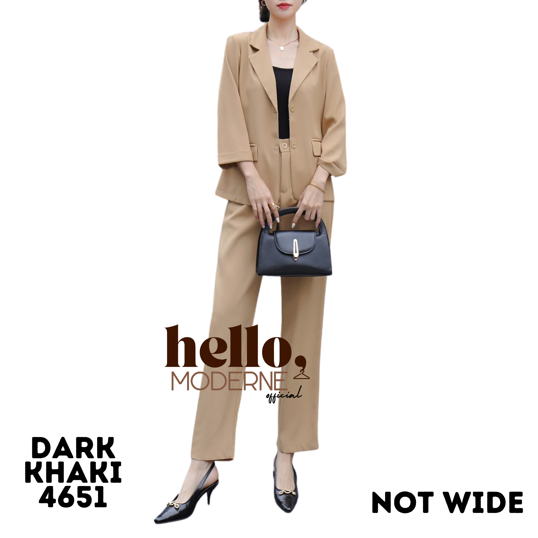 Hello Moderne Set Terno Blazer Trouser For Women Formal Wear Terno for ...