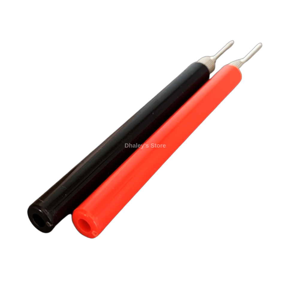 1pair Tester Test Probe Test Led Black and Red Pin Type Probe Heavy ...