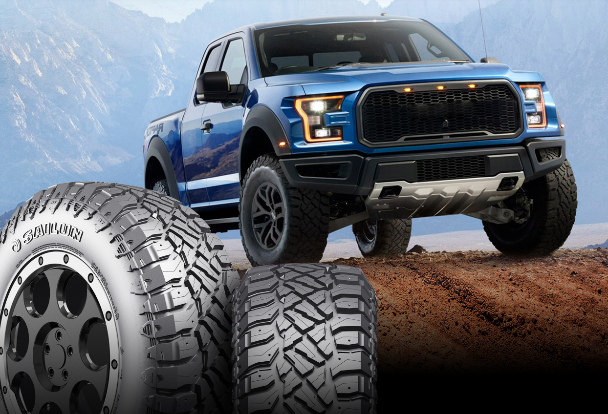 Sailun Tire Terramax RT 265/60 R18 For Truck & SUV Rugged Terrain On ...