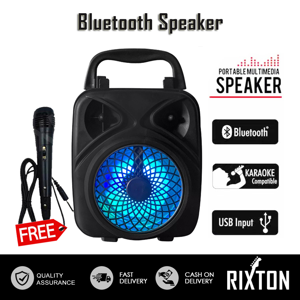 RIXTON Portable Electric Drum Pad Digital Drum Silicone With Drumsticks ...