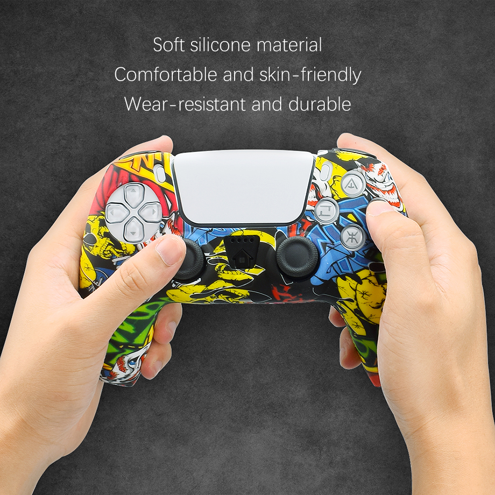 Dobe PS5 Silicone Gamepad Controller Skin Protection Case | Shopee ...