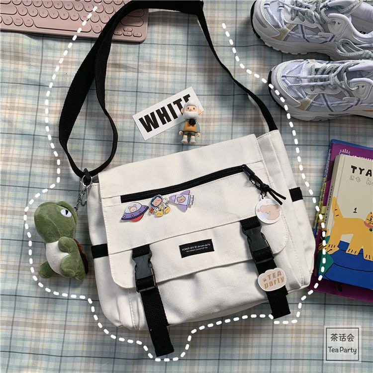 Mumu 2025 Korean Multiple Pockets Japanese Harajuku Cool Shoulder Bag ...