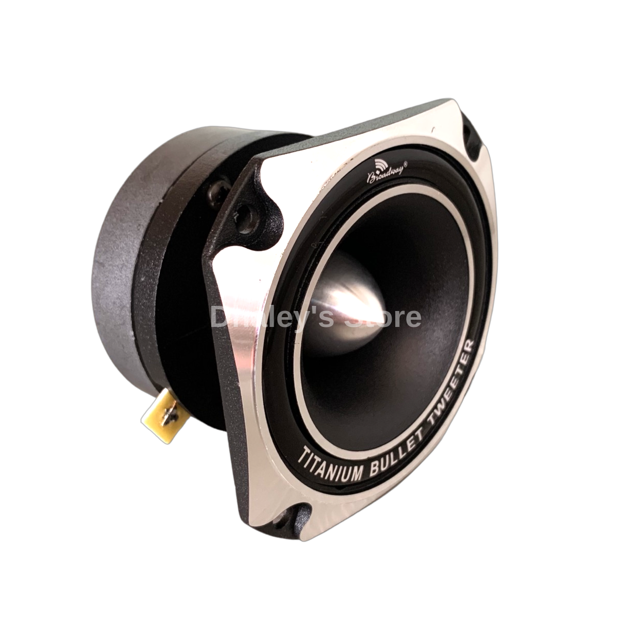 Original Broadway BDTW-106S Titanium Bullet Tweeter 3 inch Tweeter with ...