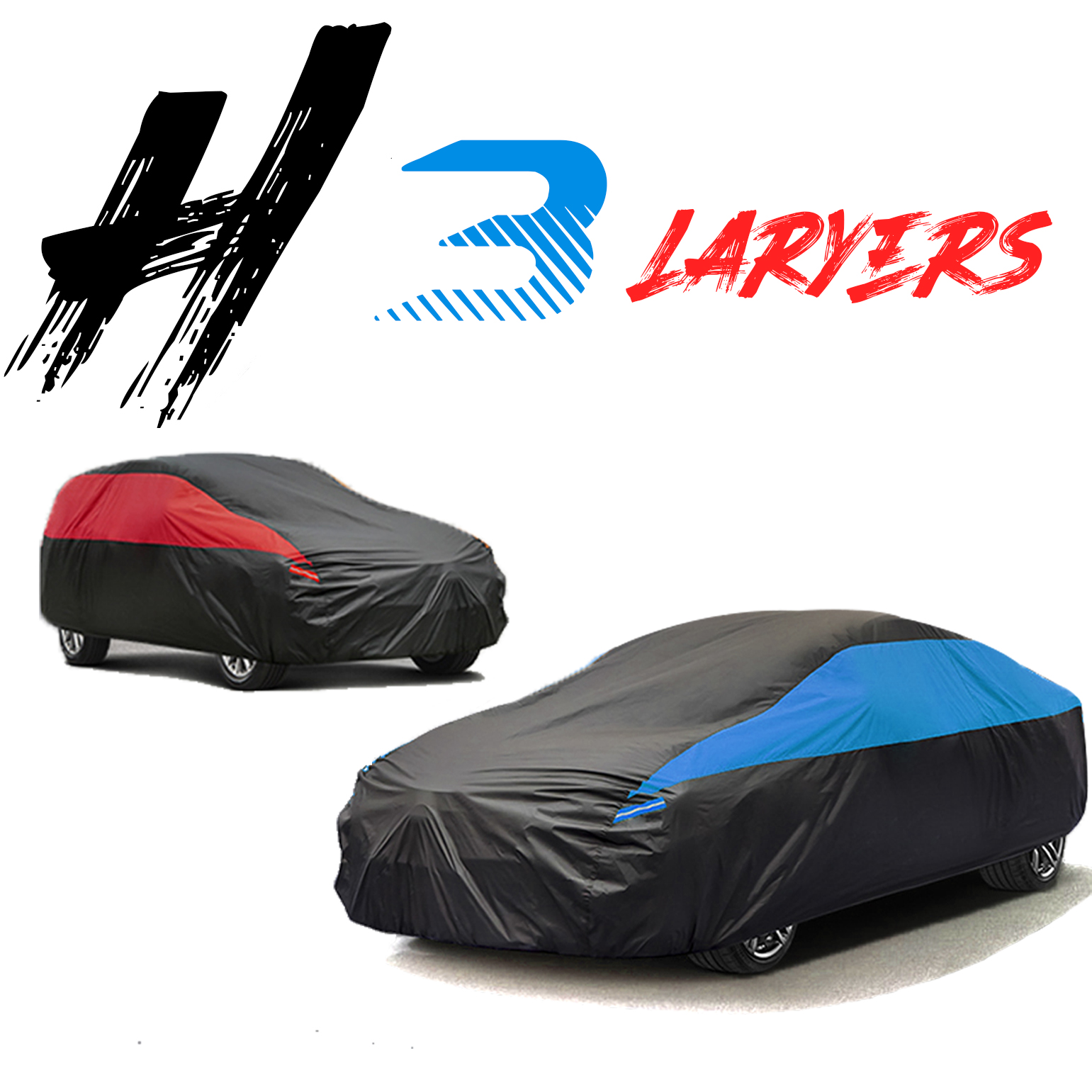 2023 New Car Cover Waterproof PVC Cotton 3 Layer Protection Prevent ...