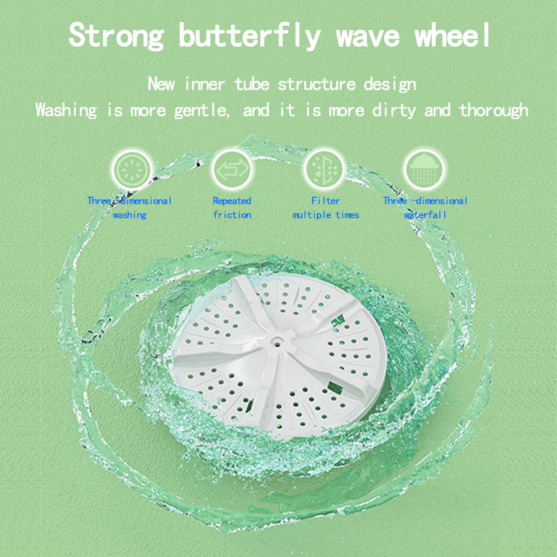 Maimeite Mini washing machine portable washing machine With Dryer With ...