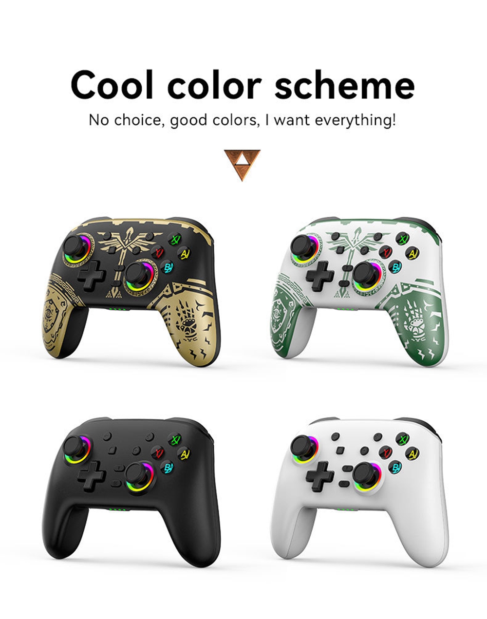 Bsp S08 Wireless Gamepad Gaming Controller For P4, P3 Switch Pc And Os ...