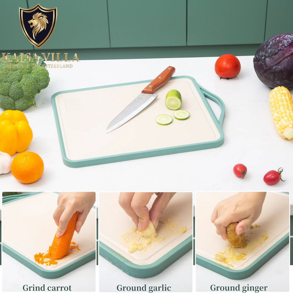 CJ-044 Dual Sided Chopping Board Cutting Board 304 Stainless Steel ...