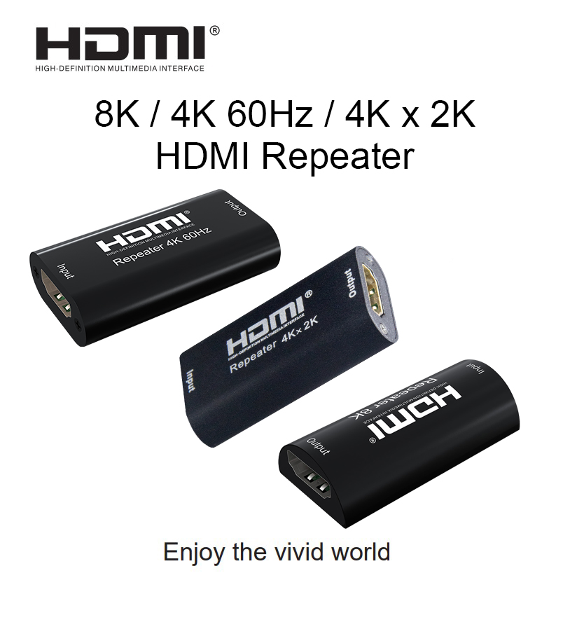 ArgoX 8K Ultra HD HDMI 2.0 Female to Female Repeater w/ IR-RX Extension, Supports 3D | HDRE ...