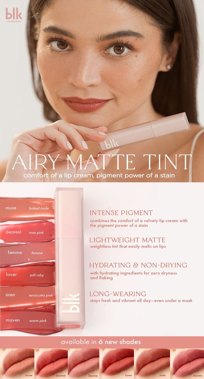 blk cosmetics daydream airy matte tint duos | Shopee Philippines