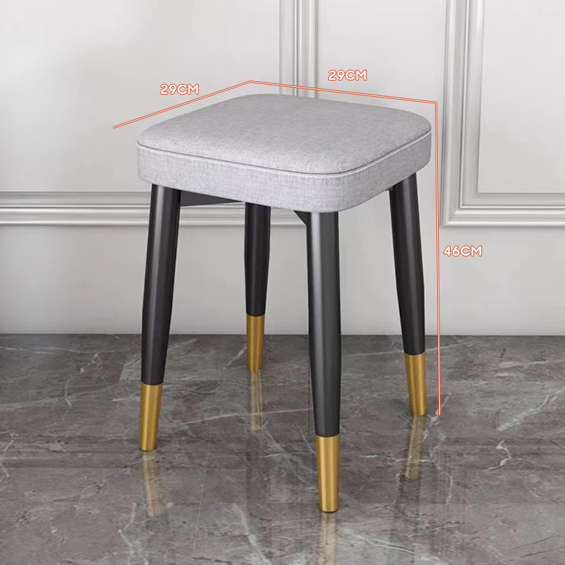 Stackable Dining stool Stool with Foam Quare Stool Dining Table Chair ...