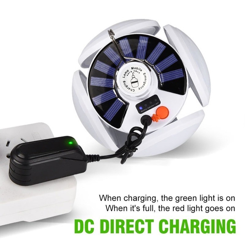 300W solar waterproof multi-scene emergency light dual-mode charging ...