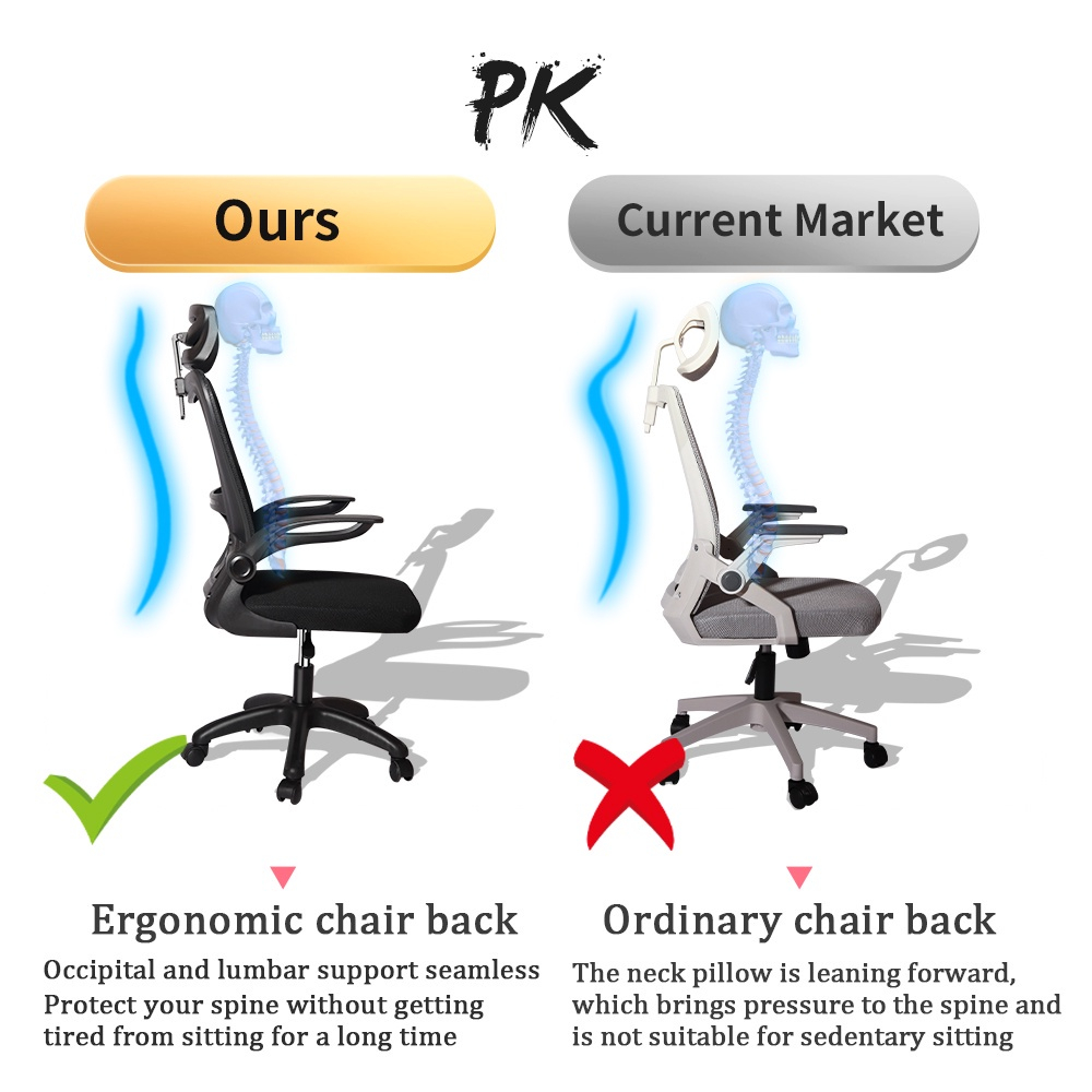 Korean Style Ergonomics Chair Computer Chair Office Chair Gaming Chair ...
