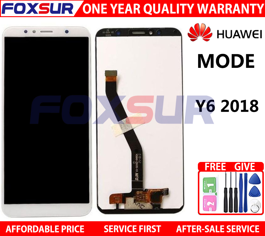 Huawei Y6 2018 LCD Screen and Digitizer Assembly Replacement | Shopee ...