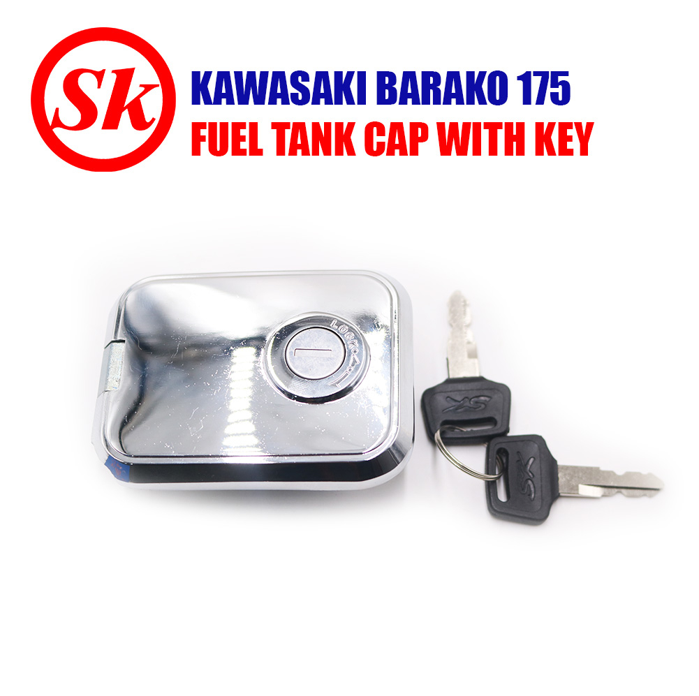 SK Fuel Tank Cap With Key For Kawasaki Barako 175-1 | Shopee Philippines