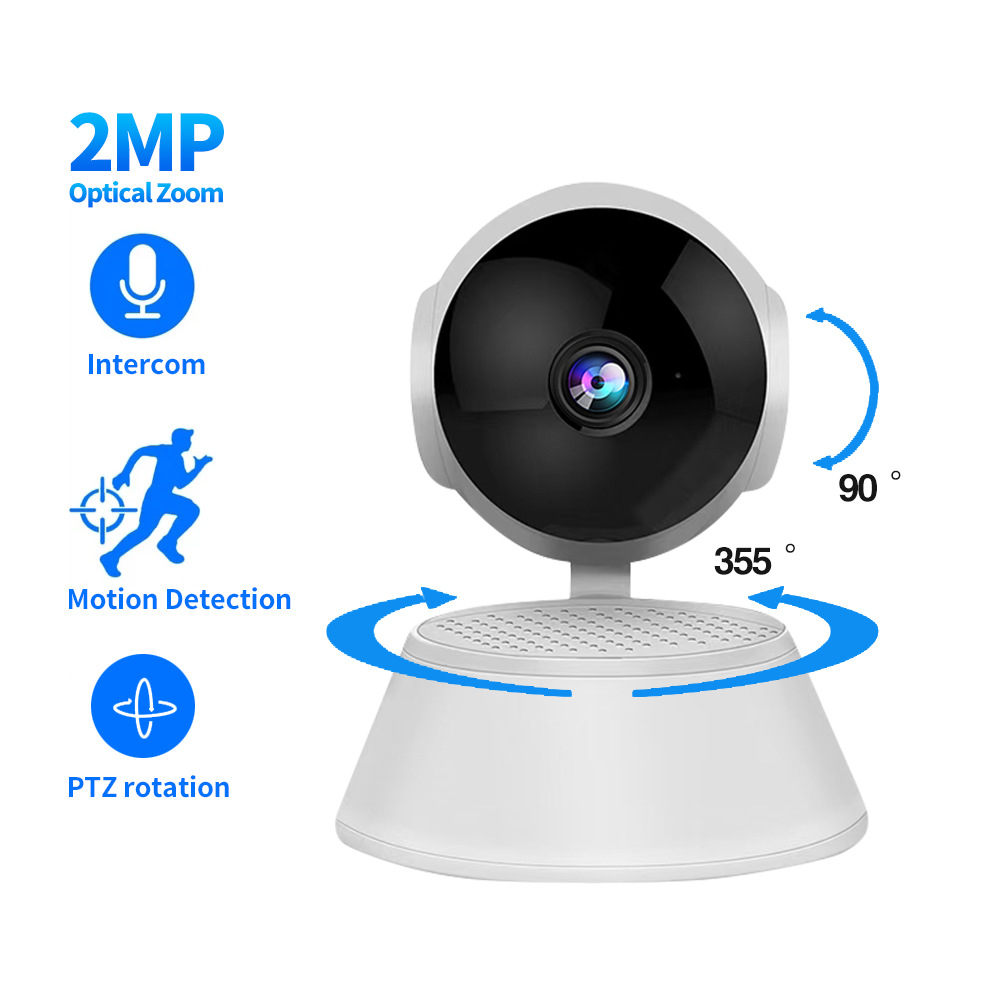 Ulike Night Vision Cctv Camera Wifi Connect To Cellphone Hd Wifi V380 ...
