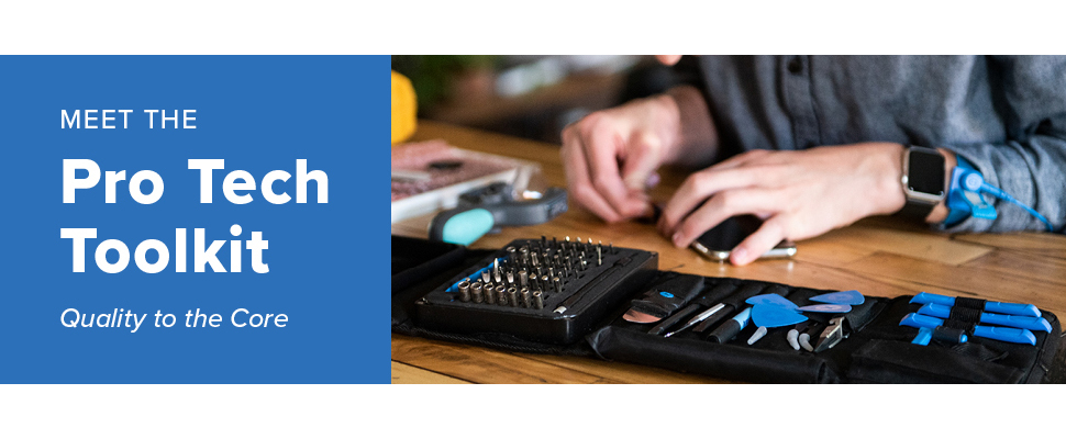 iFixit PRO Tech 64 in 1 Professional Electronics Repair Toolkit with ...