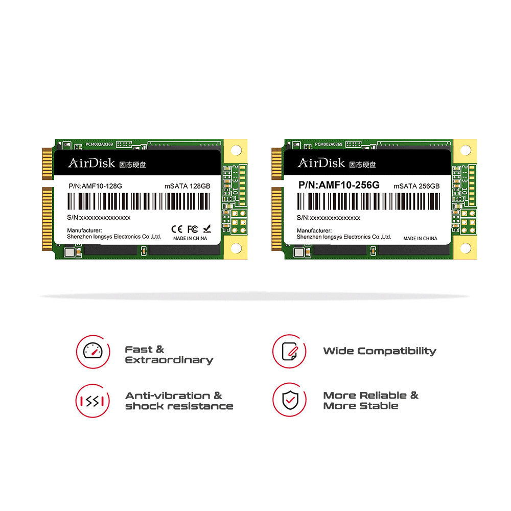 AirDisk 2.5 SSD 128GB 256GB SATA III Solid State Drive | for Desktop ...
