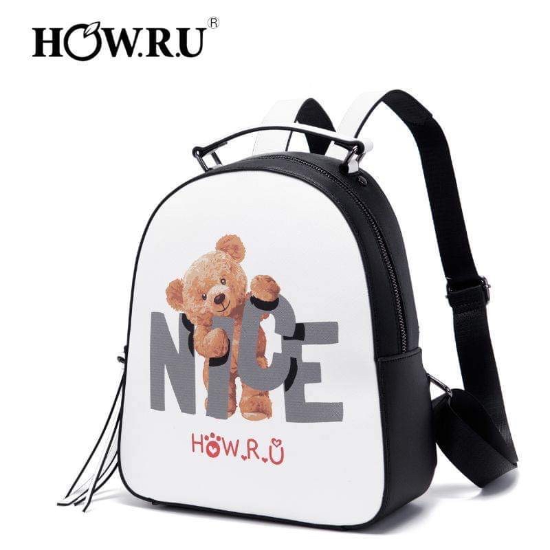 HOWRU BACKPACK MEDIUM LEATHER | Shopee Philippines