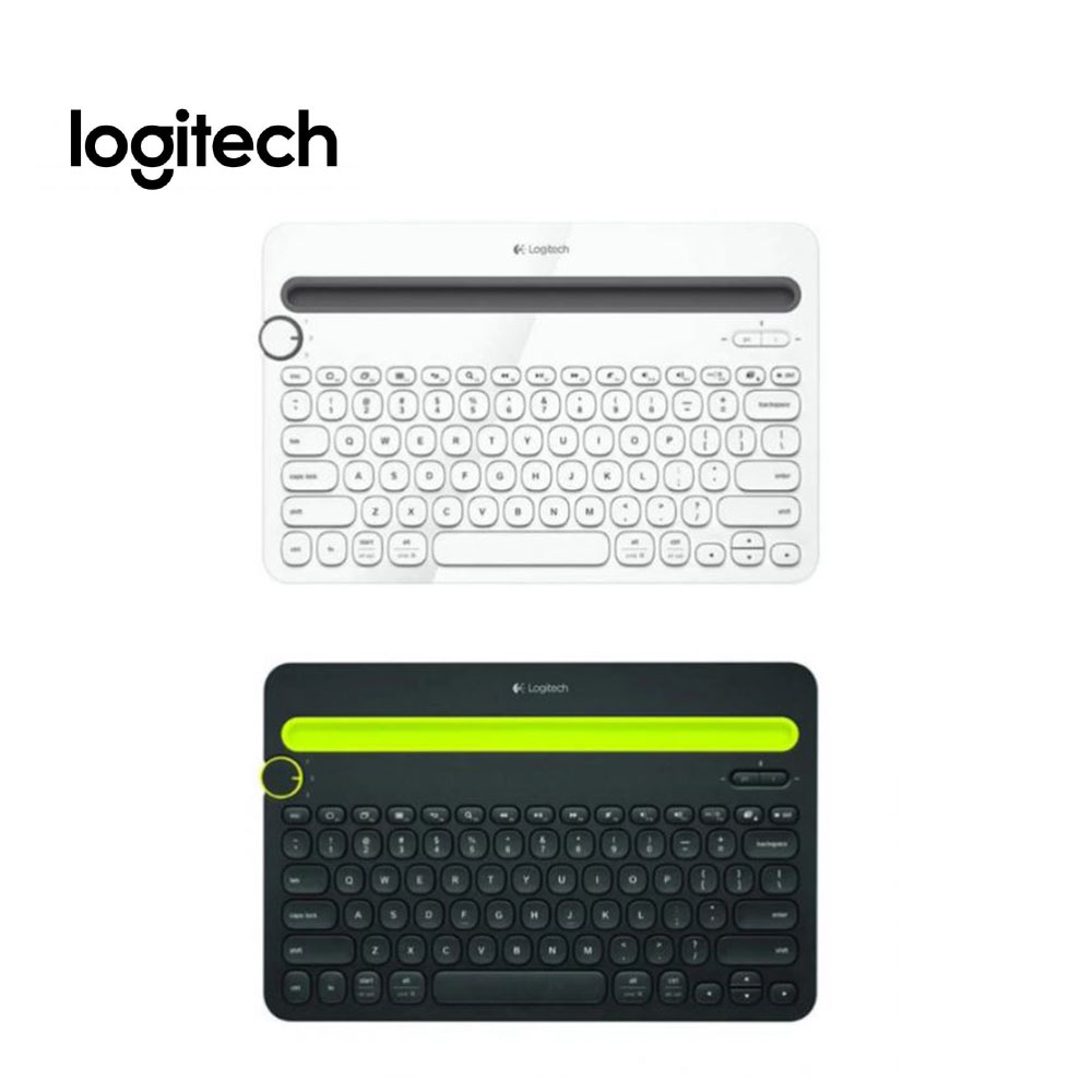 Logitech K480 Multi-Device Bluetooth Keyboard w/5M Keystrokes, Hotkeys ...