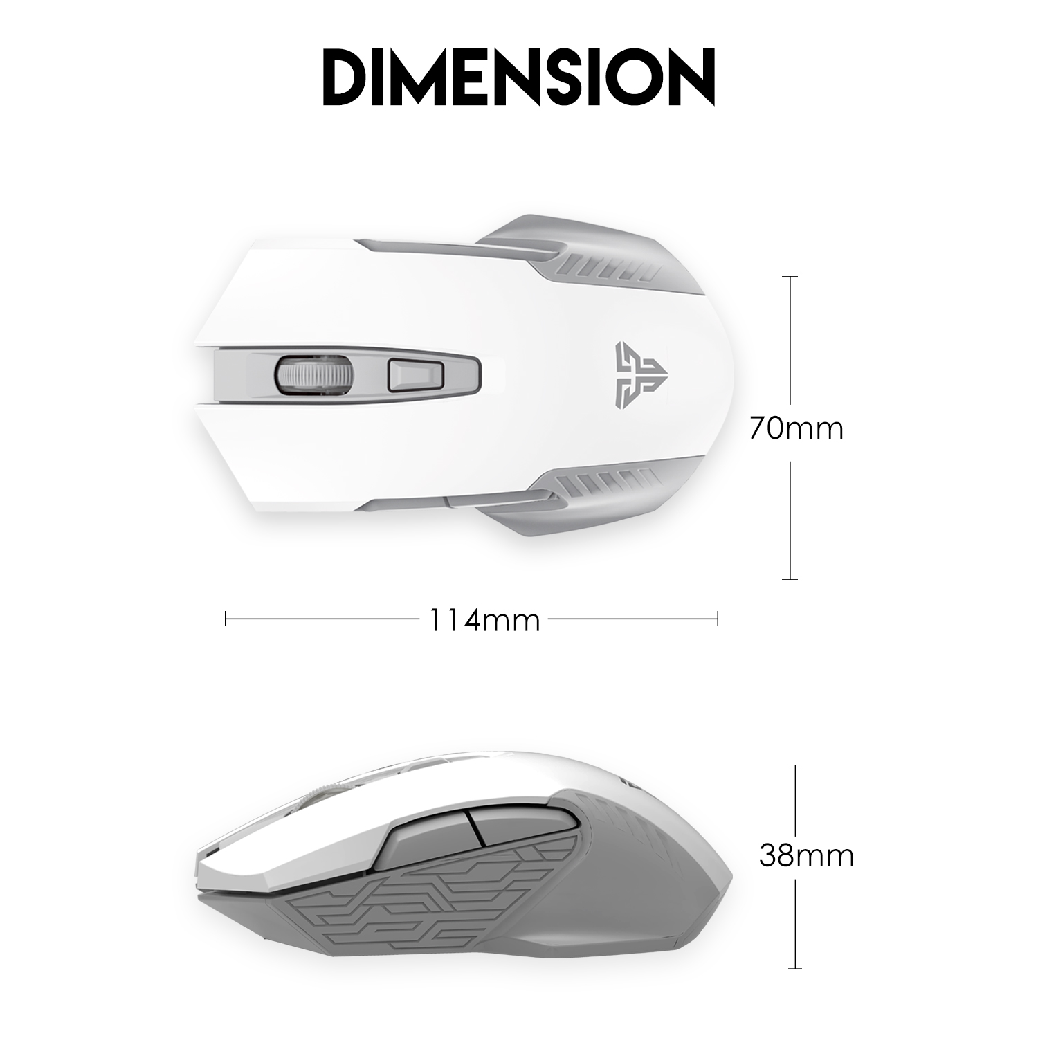 Fantech Raigor II WG10 Wireless Gaming Mouse 2000 DPI 2.4 Ghz Pro ...