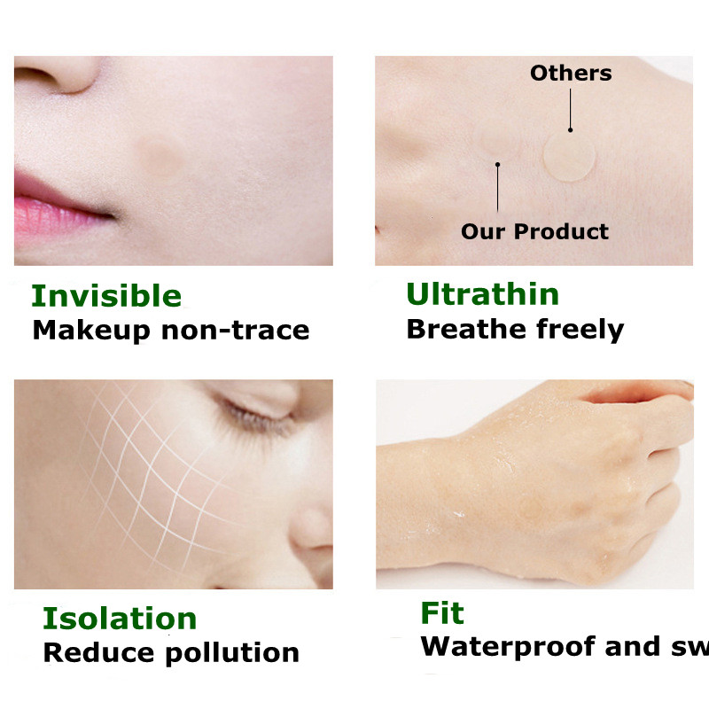 PINKFLASH 24 Hours Waterproof Invisible Ultra Thin Acne Patches for ...