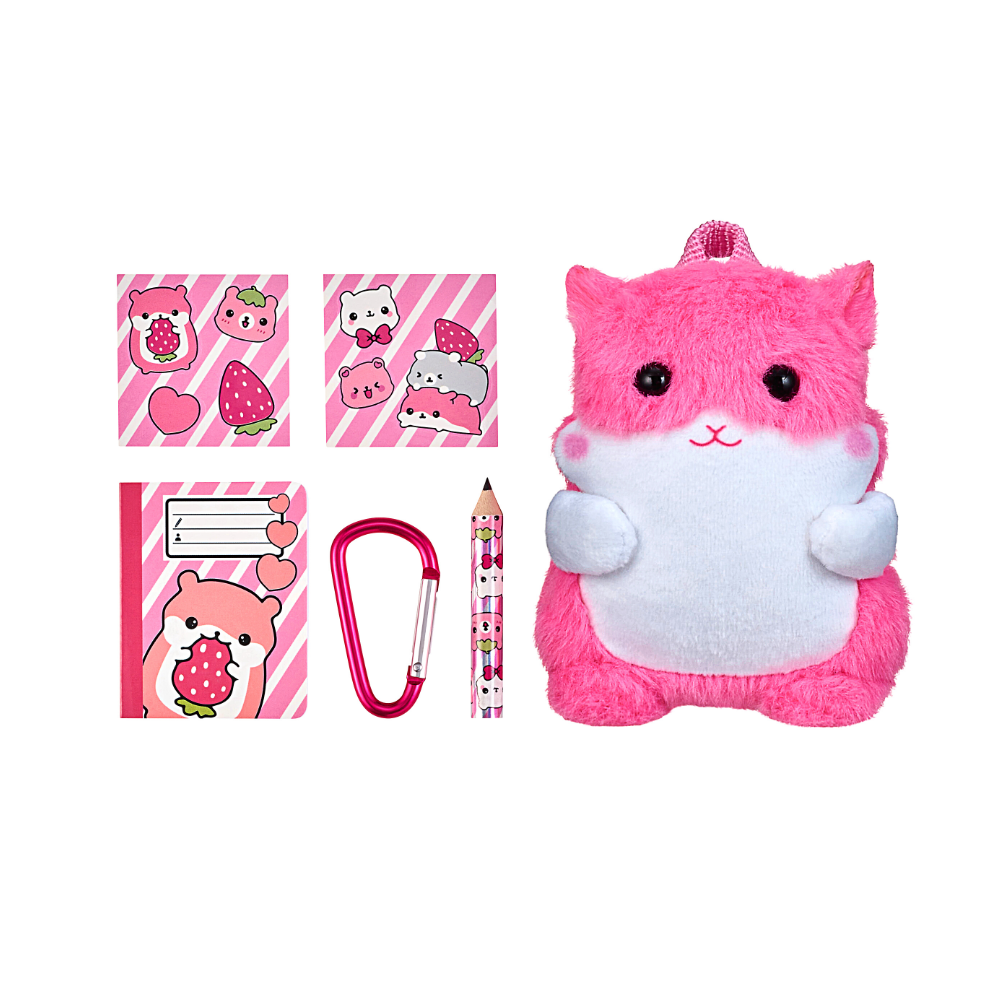 Real Littles S7 Plushie Animal Backpacks Toy with Real Working Mini ...