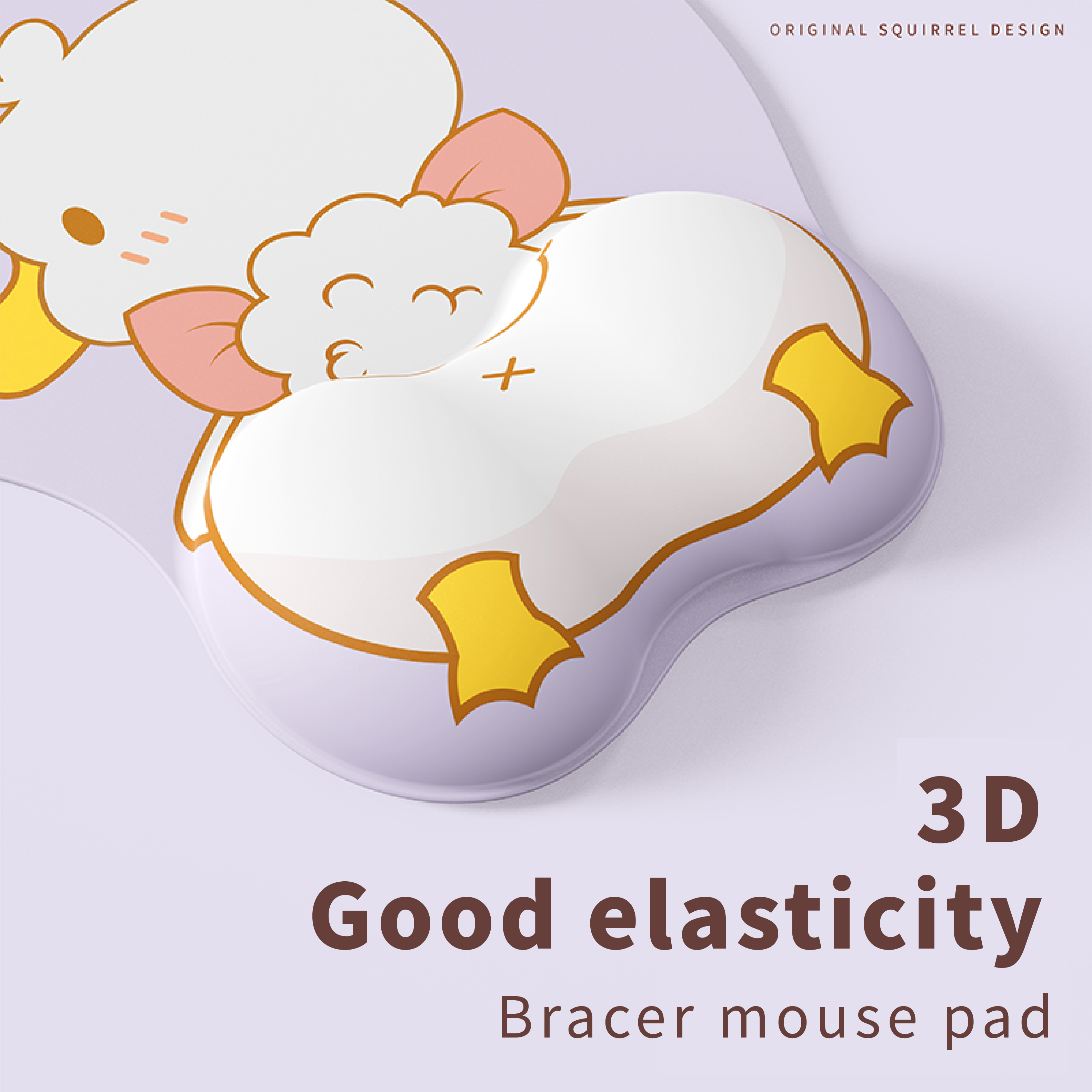 Fantasy Cartoon 3D Silicone Mouse Pad Cute Wrist Rest Mouse Wrist Rest ...