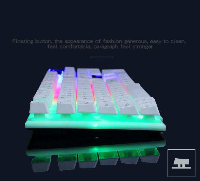 Ipega Gtx300 Rainbow Usb Wired Gaming Keyboard Colorful Button Mouse ...