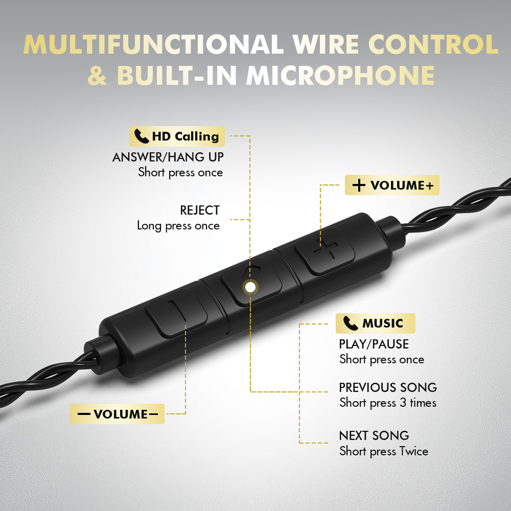 Popcorn Bass X8 X9 Pro Dynamic Earphones HIFI Bass Earbuds In-Ear Wired ...