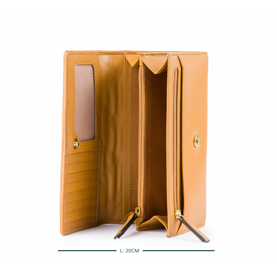 Bibo Shoes 310159 Leather Long wallet for Women (Juliet) | Shopee ...